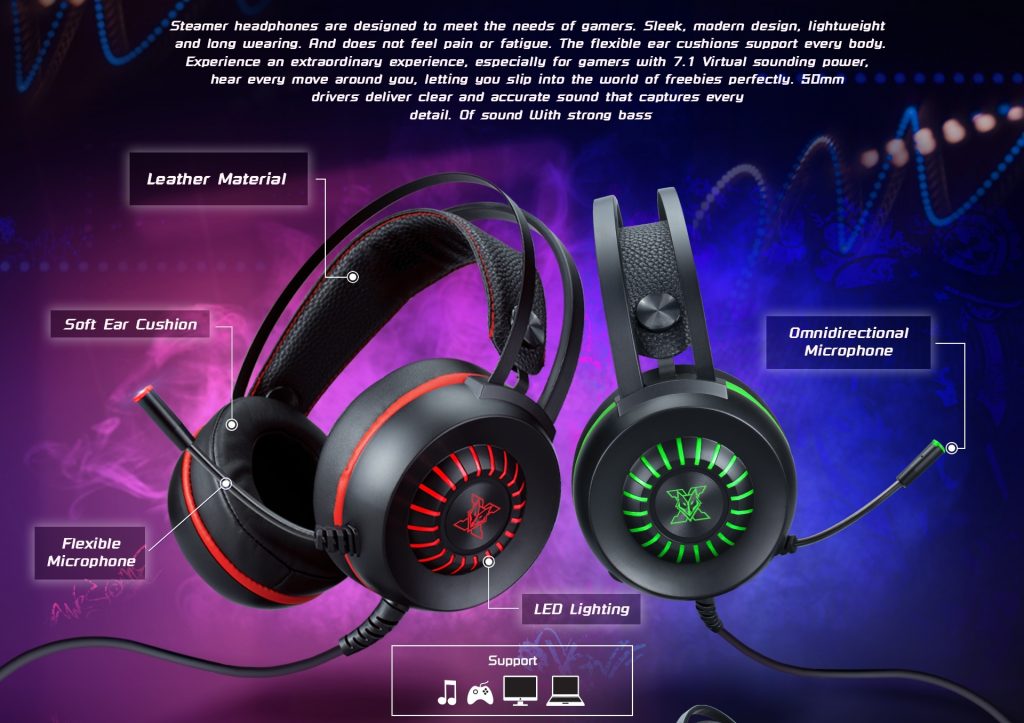 x97 gaming headset - NUBWO