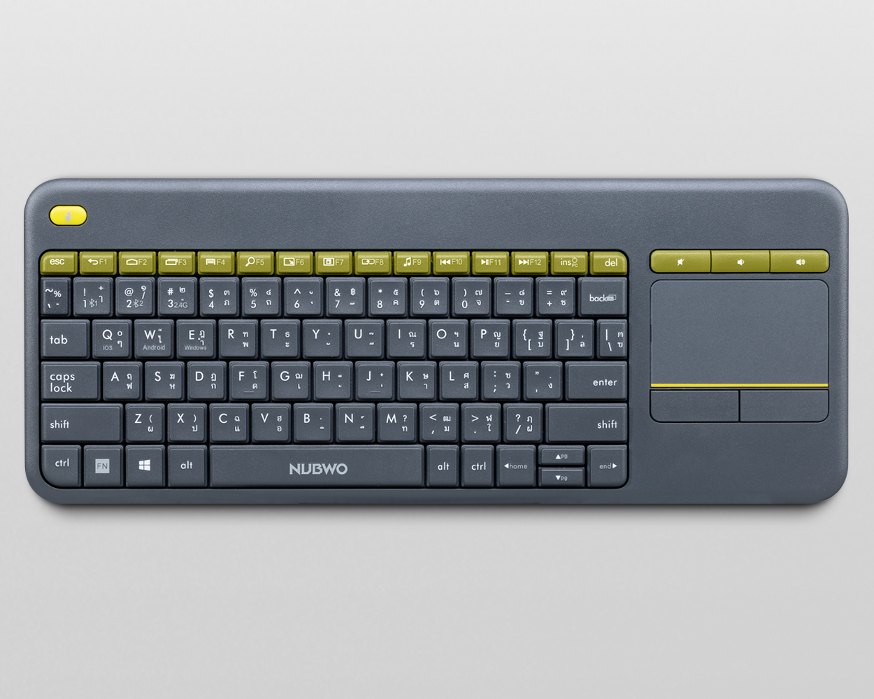 คีย์บอร์ด Dual Mode รุ่น NKB107 - NUBWO