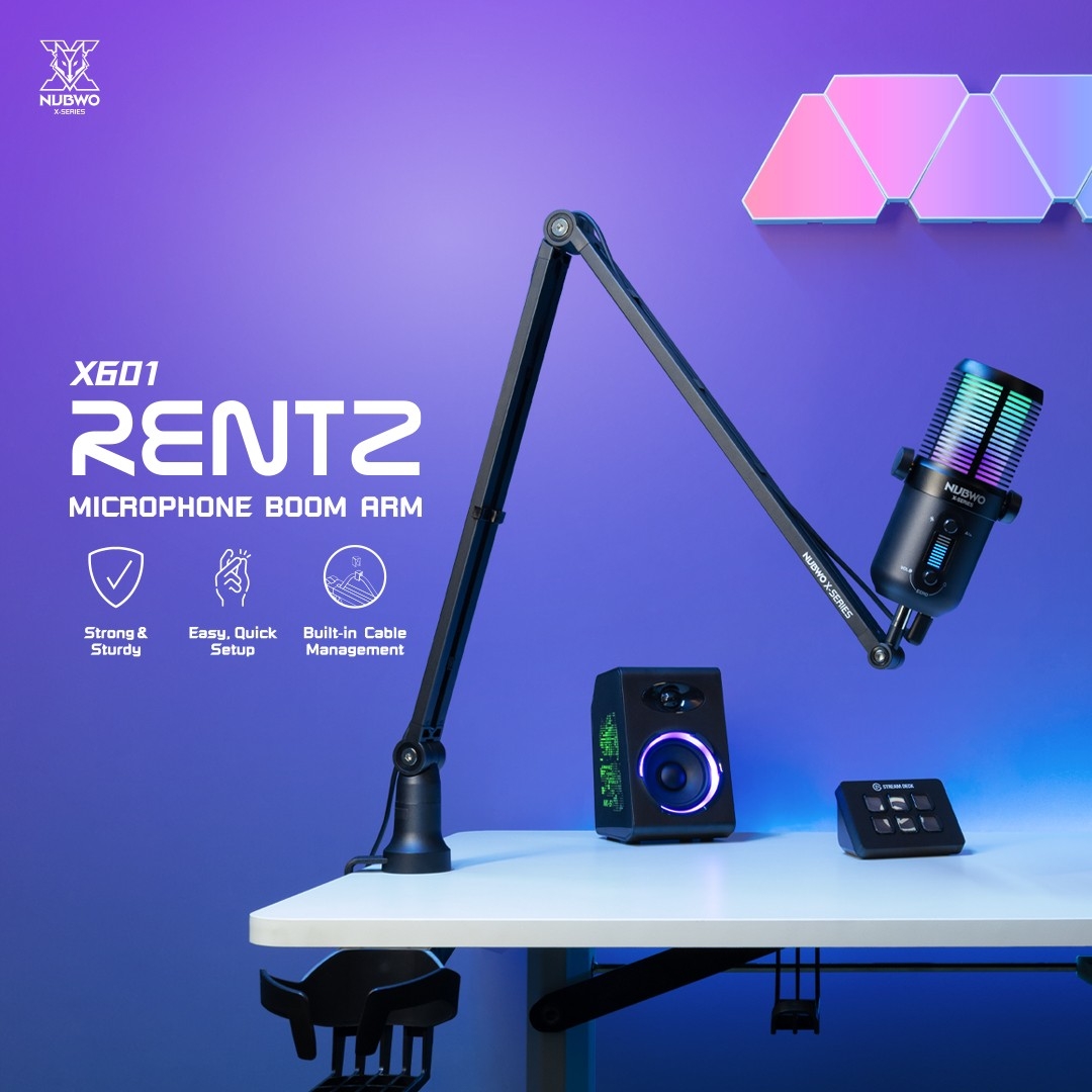 ขาตั้งไมโครโฟน รุ่น x601 - NUBWO