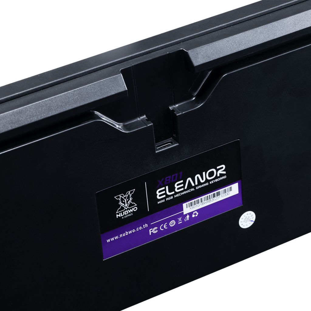 คีย์บอร์ดเกมมิ่ง รุ่น X801 - NUBWO
