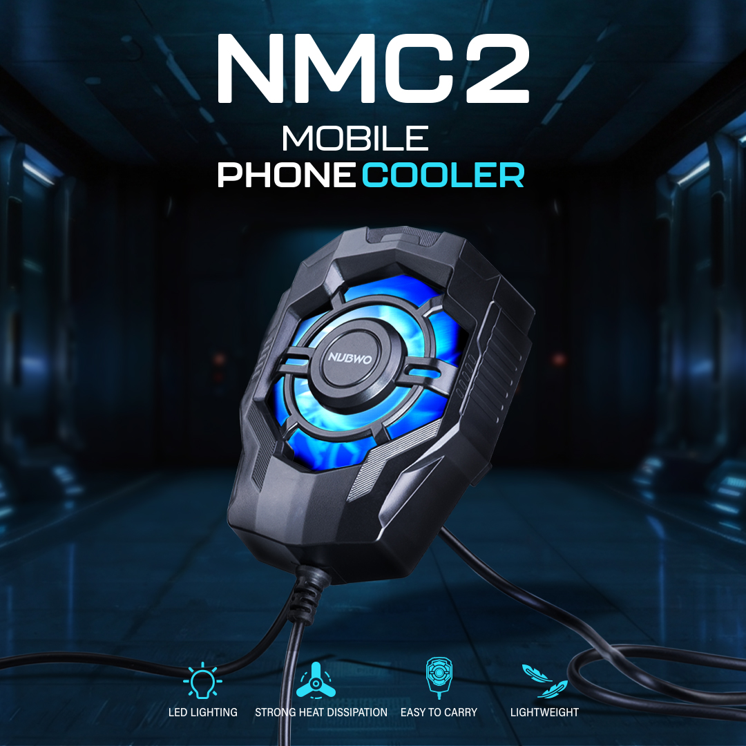 พัดลมระบายความร้อนมือถือ รุ่น NMC2 - NUBWO