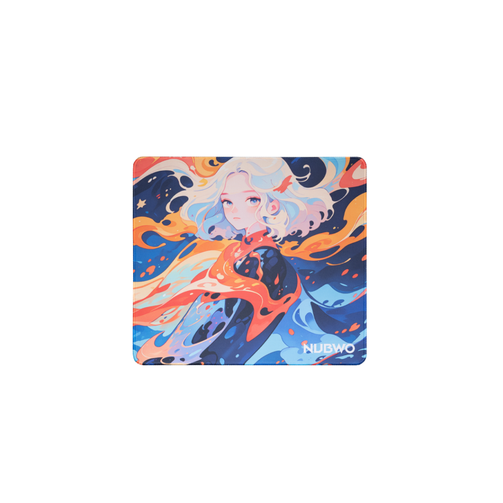 แผ่นรองเมาส์ รุ่น NP643 LAVA PRINCESS - NUBWO