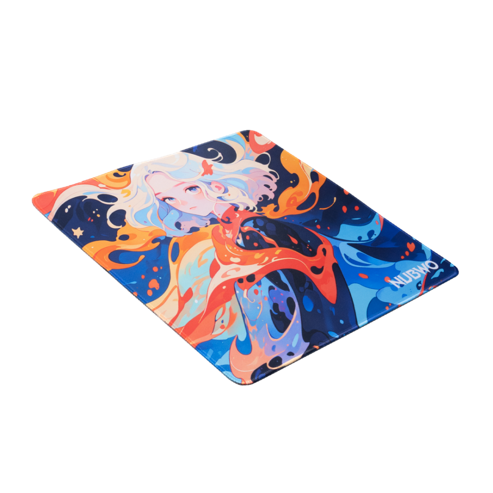 แผ่นรองเมาส์ รุ่น NP643 LAVA PRINCESS - NUBWO