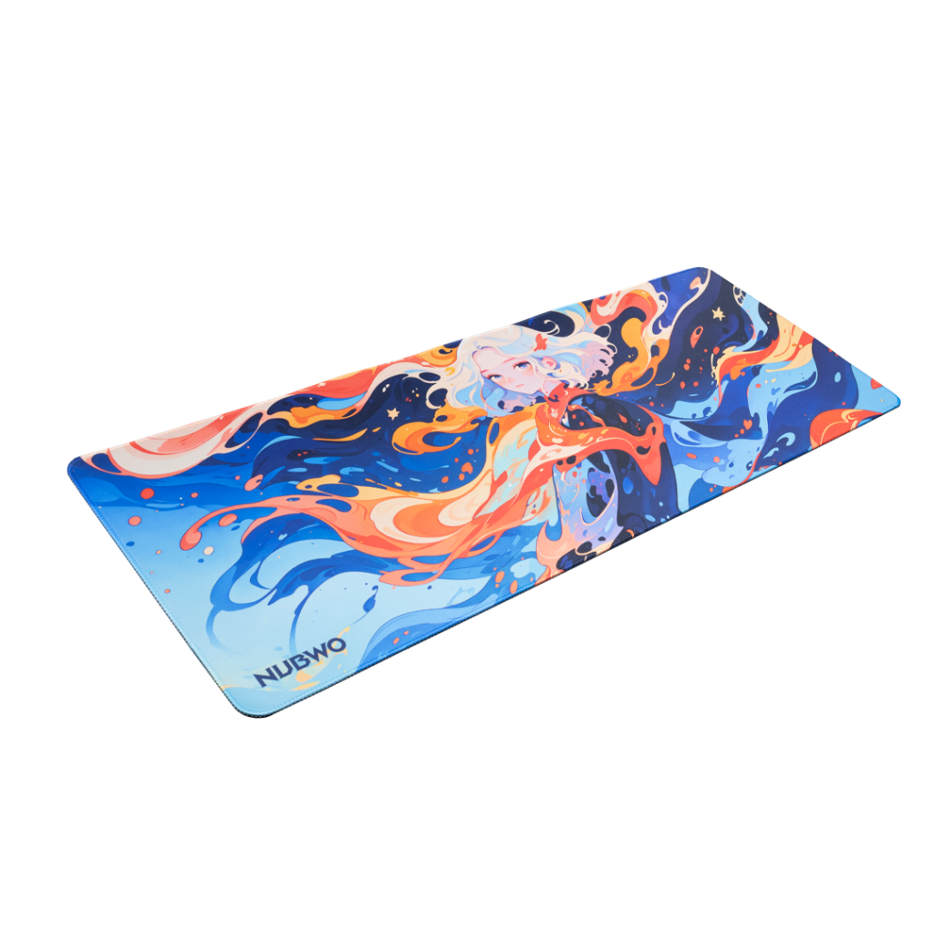 แผ่นรองเมาส์ รุ่น NP643 LAVA PRINCESS - NUBWO
